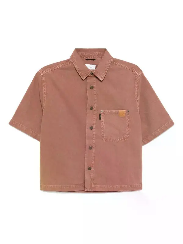 HAIKURE Logo-patch Shirt