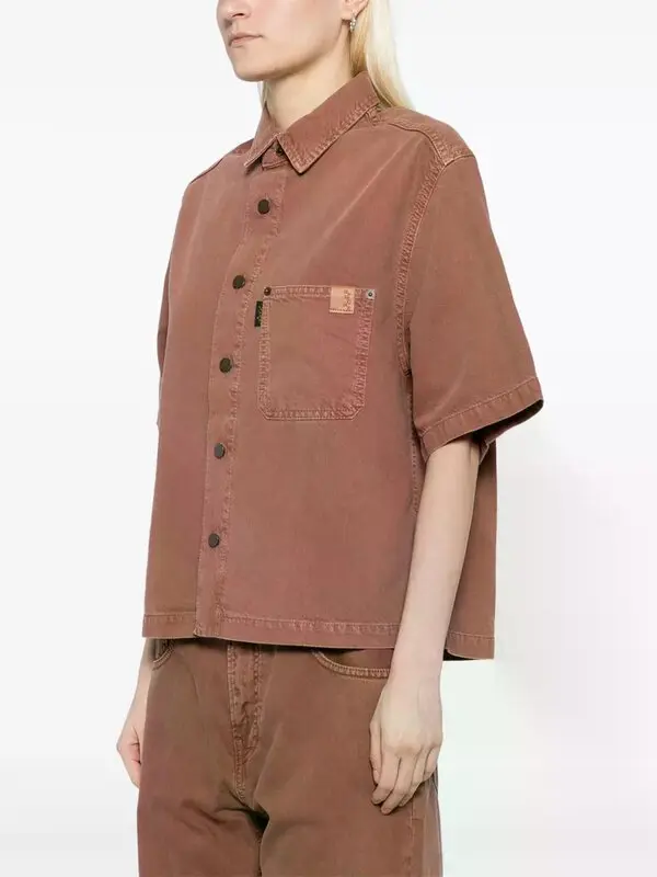 HAIKURE Logo-patch Shirt