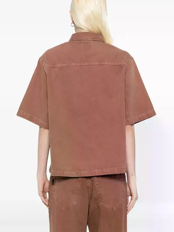 HAIKURE Logo-patch Shirt