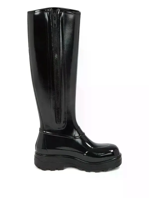 KASSL EDITIONS Tijntje Side-zip Rain Boots - Black