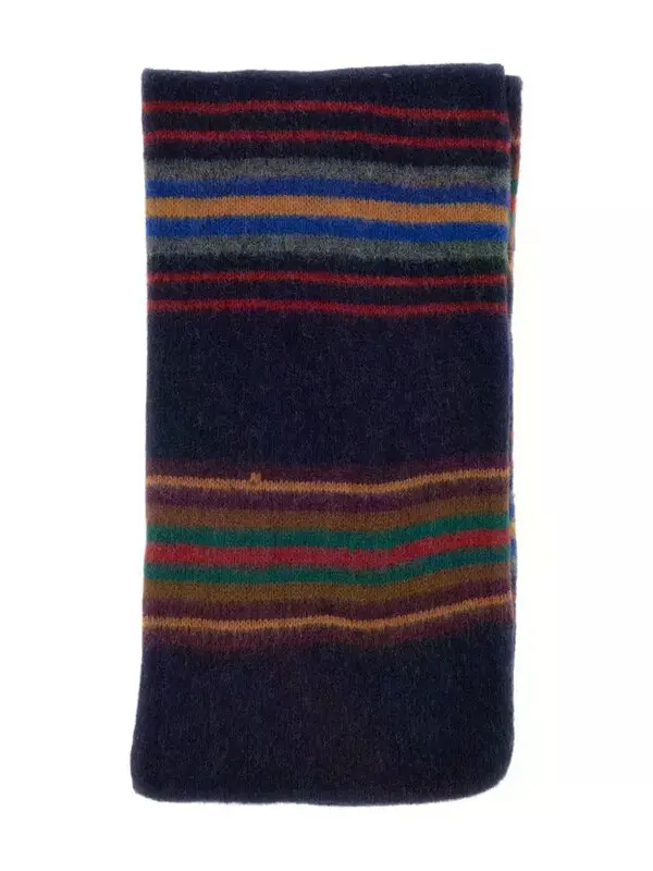 Howlin' College Fun Striped Scarf