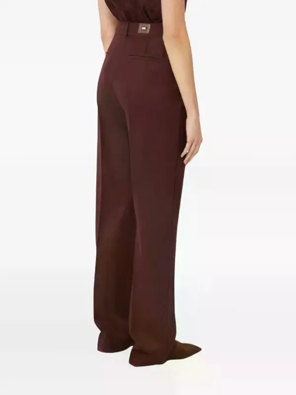 Max Mara Pleated Trousers - Brown