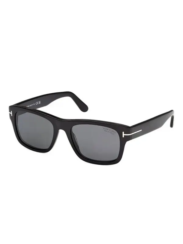 TOM FORD Rectangle Frame Sunglasses - Black