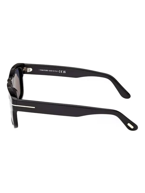 TOM FORD Rectangle Frame Sunglasses - Black