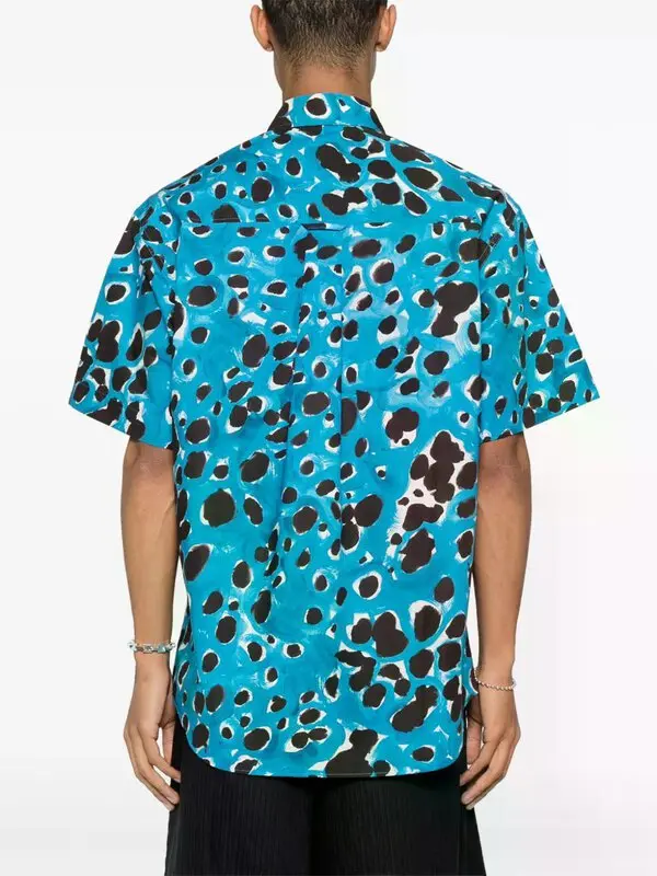 Marni Abstract-print Cotton Shirt