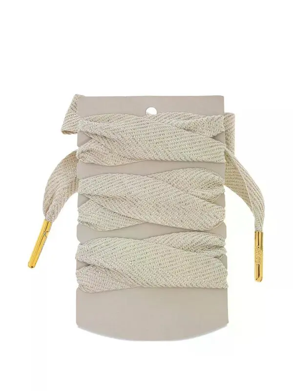 GOLDEN GOOSE Pearl-embellished Shoelaces