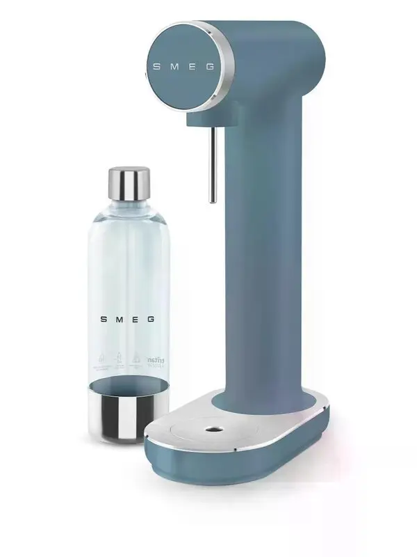 SMEG Logo-print Soda Maker - Blue