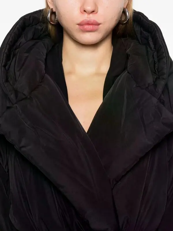 Norma Kamali Belted Oversized Coat