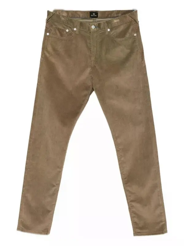 Paul Smith Corduroy Tapered Trousers - Neutrals
