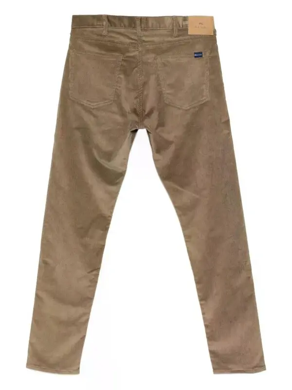 Paul Smith Corduroy Tapered Trousers - Neutrals