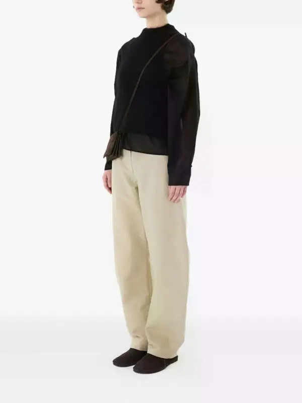 AMOMENTO Mock-neck Top