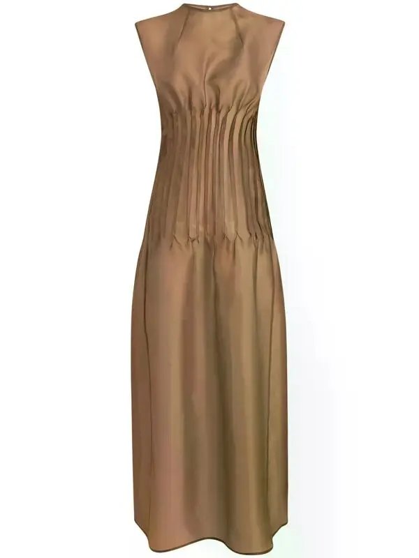 Khaite The Wes Midi Dress