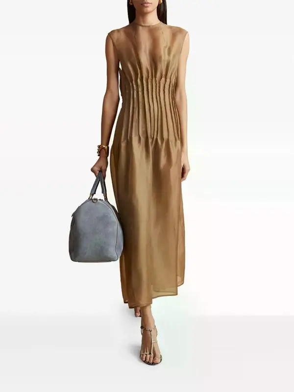 Khaite The Wes Midi Dress