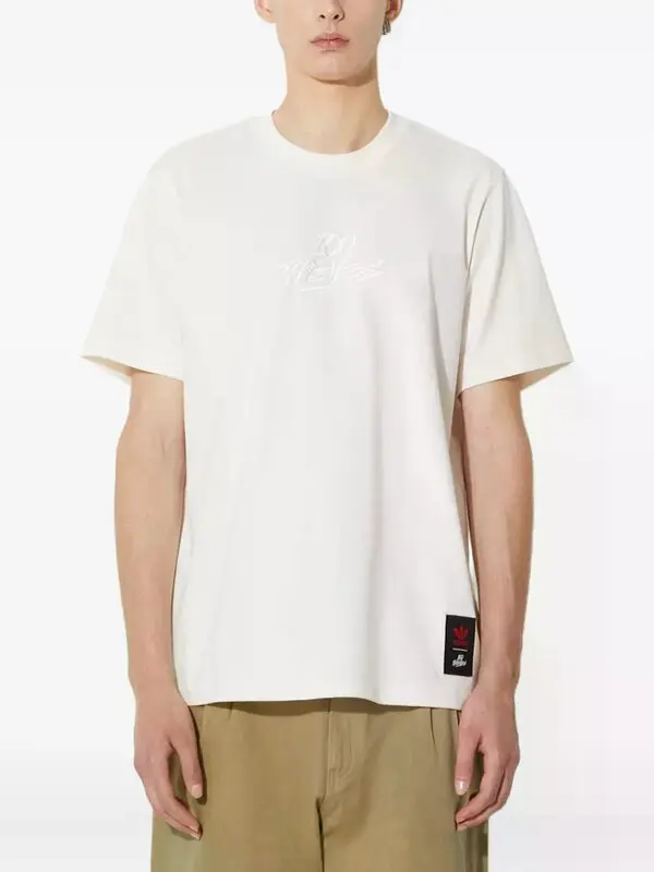 Adidas Embroidered-detail T-shirt