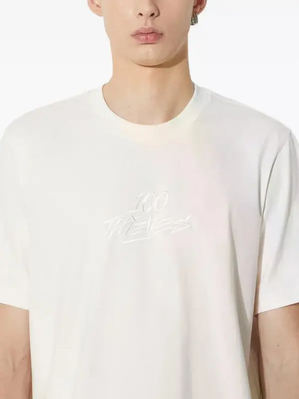 Adidas Embroidered-detail T-shirt
