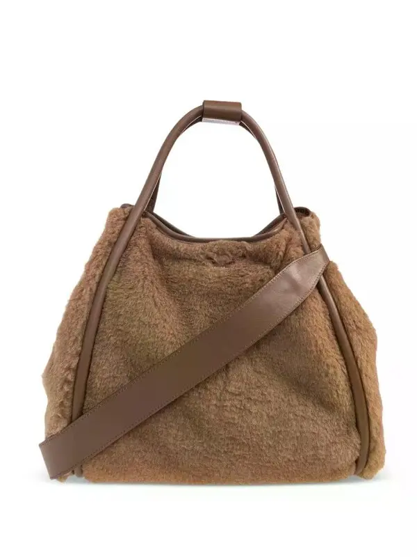 Max Mara Small Teddy Tote Bag - Brown