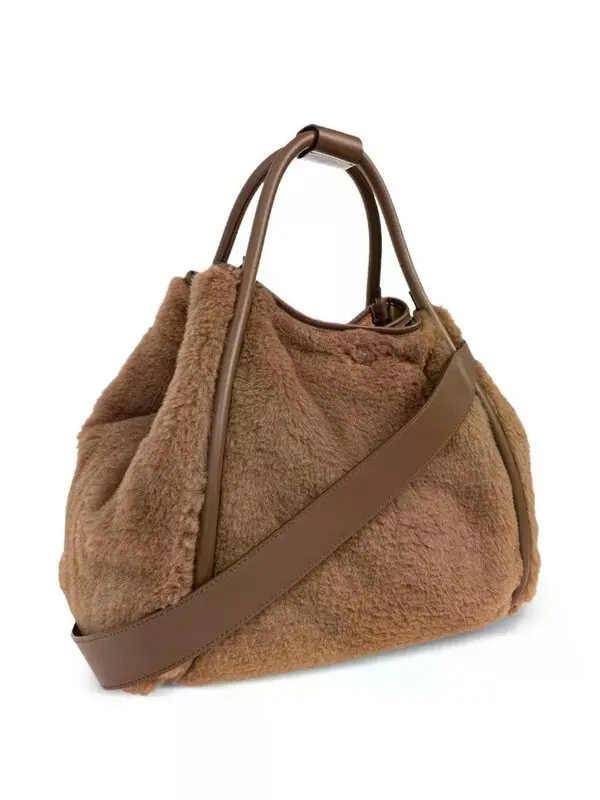 Max Mara Small Teddy Tote Bag - Brown