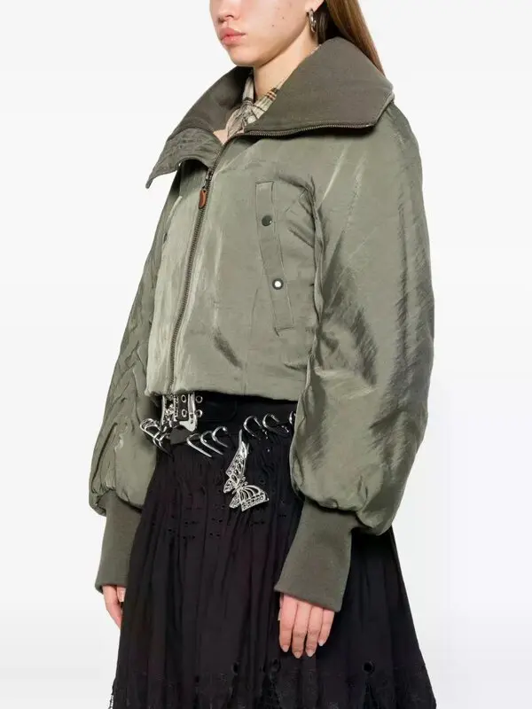 R13 Zip-up Bomber Jacket