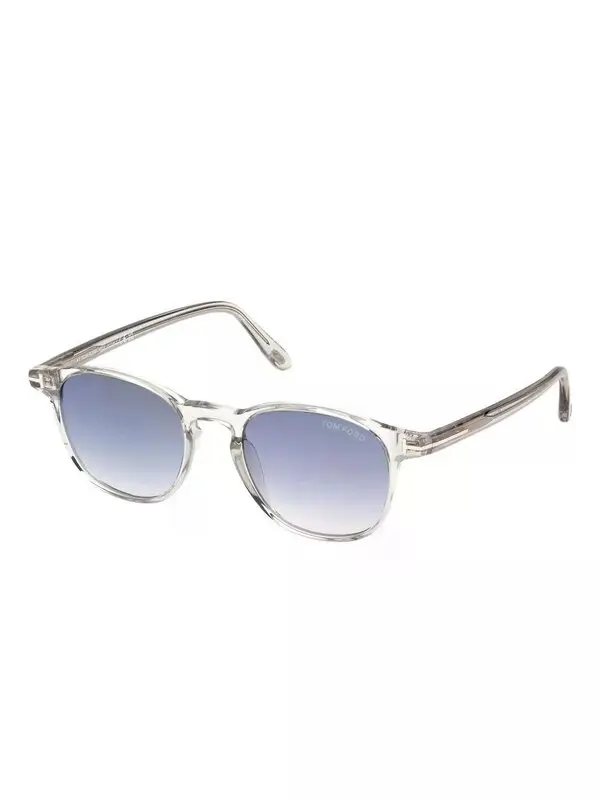 TOM FORD Round-frame Sunglasses - Grey