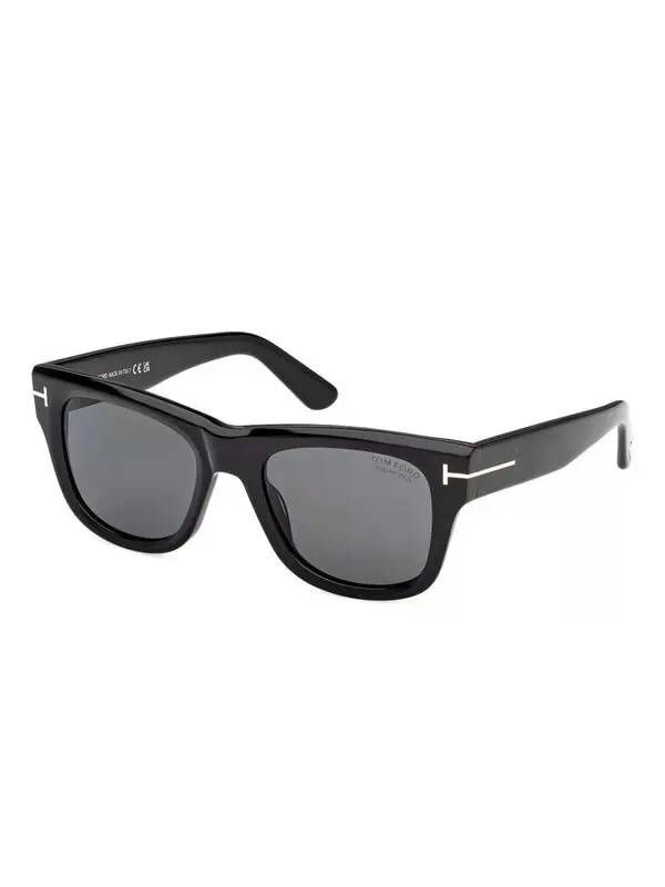 TOM FORD Finn Square-frame Sunglasses - Black