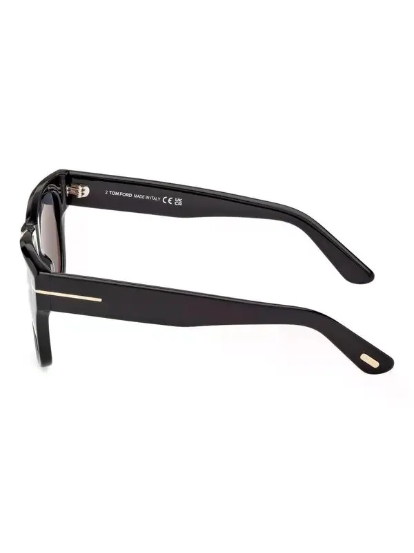 TOM FORD Finn Square-frame Sunglasses - Black