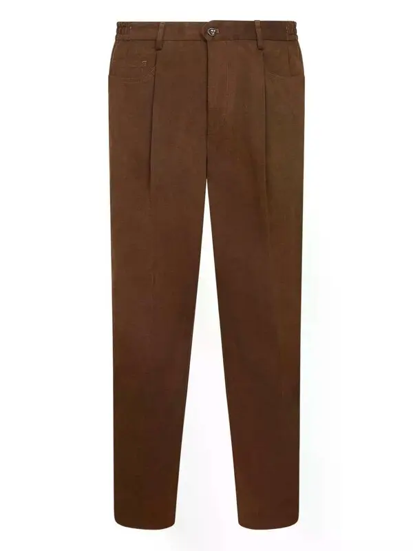 D4.0 Moleskin-effect Five-pocket Trousers