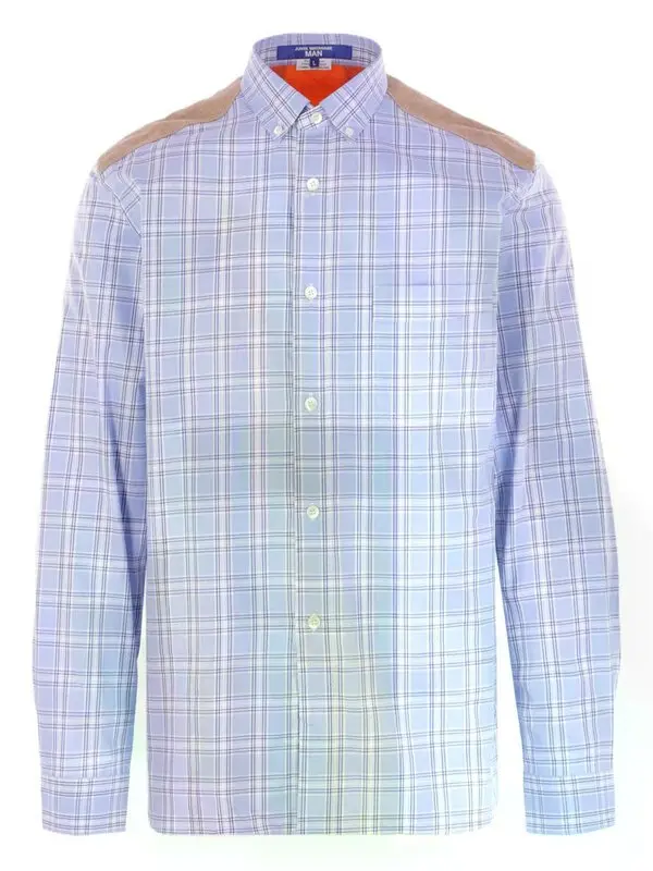 Junya Watanabe Checked Quilted Shirt