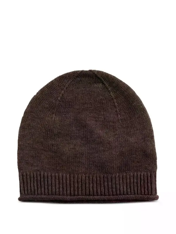 Chinti & Parker Wool-cashmere Blend Beanie - Brown
