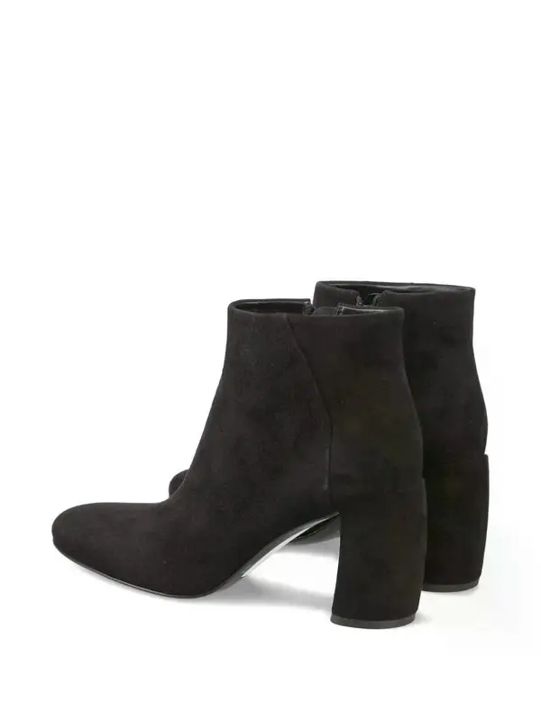 Premiata Zip-up Block Heel Boots