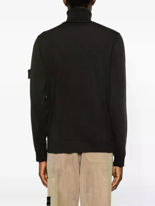 Stone Island Roll Neck Sweater - Brown