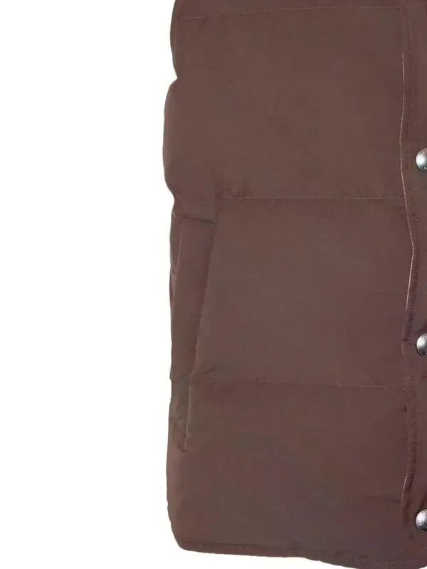 Eleventy Padded Gilet - Brown