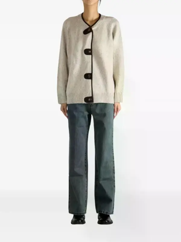 ATELIER Button Trim Cardigan