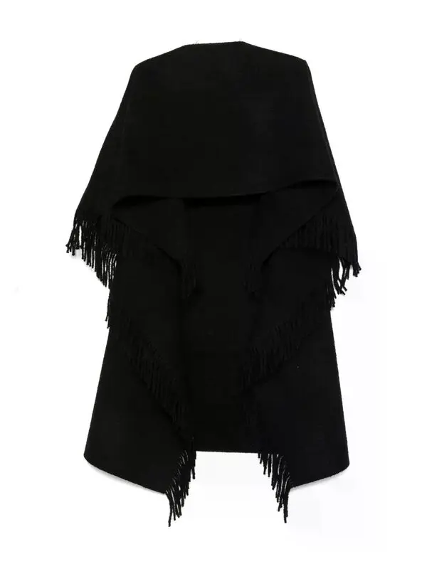 TOTEME Fringe-detailing Scarf - Black