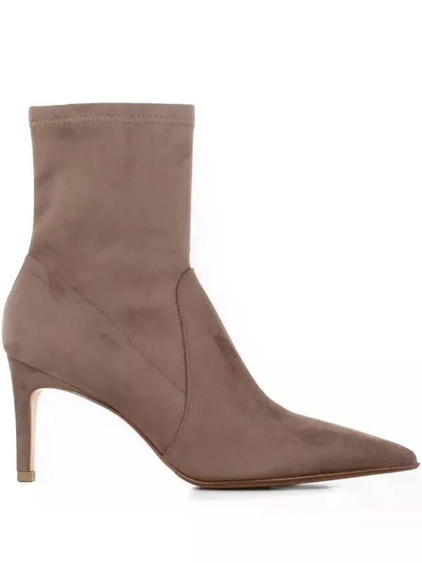 SERGIO LEVANTESI 75mm Pointed-toe Stiletto Boots