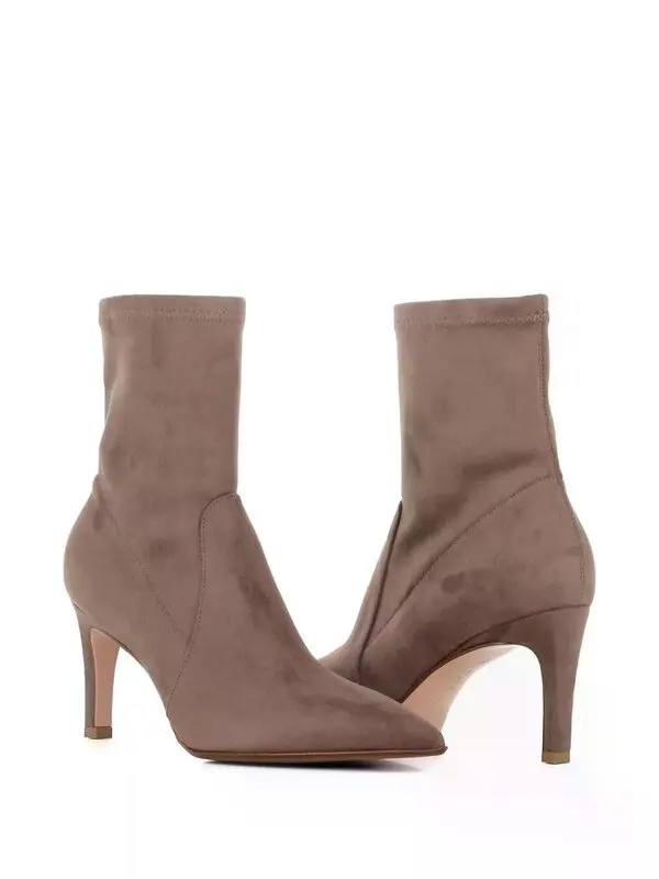 SERGIO LEVANTESI 75mm Pointed-toe Stiletto Boots