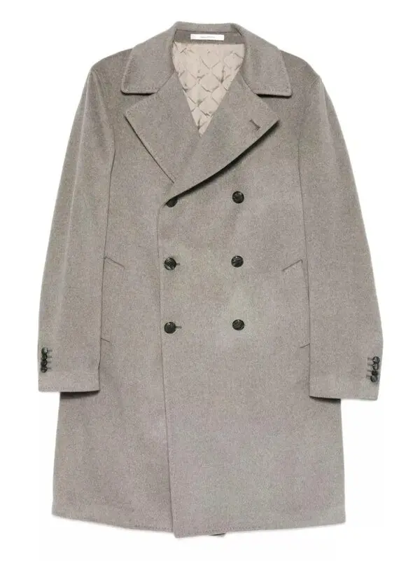 Tagliatore Double-breasted Coat - Grey