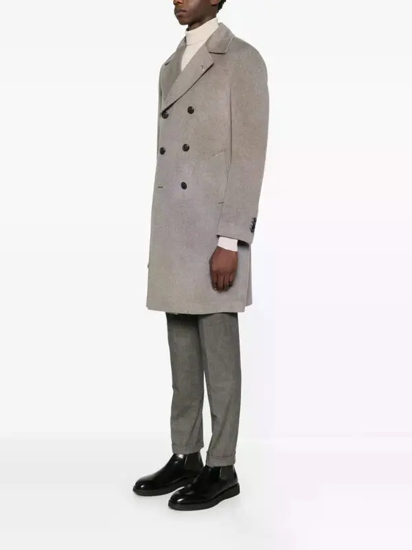 Tagliatore Double-breasted Coat - Grey