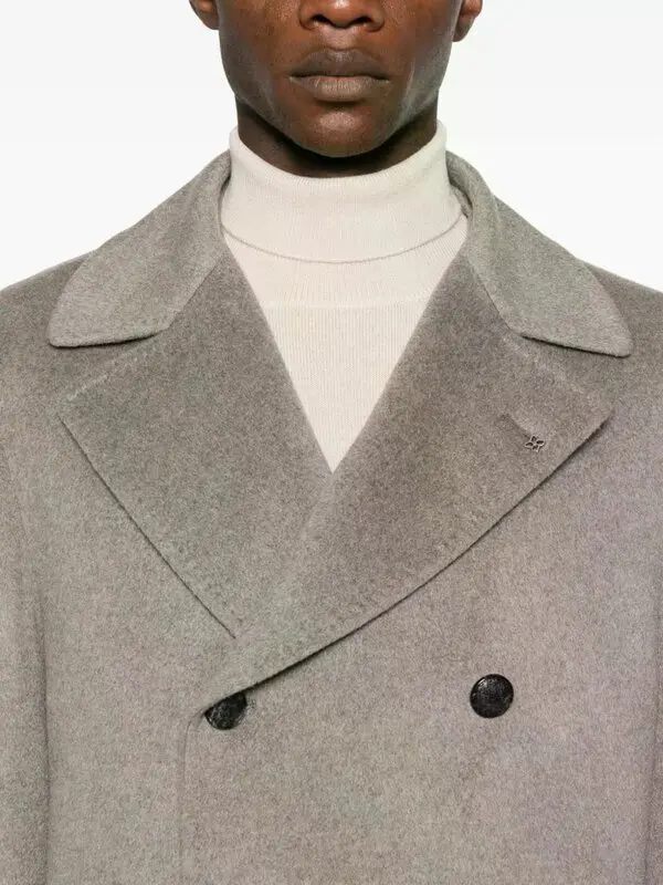 Tagliatore Double-breasted Coat - Grey