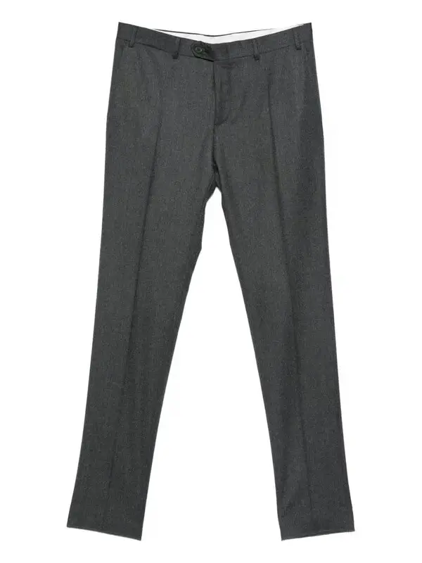 Canali Pressed-crease Trousers