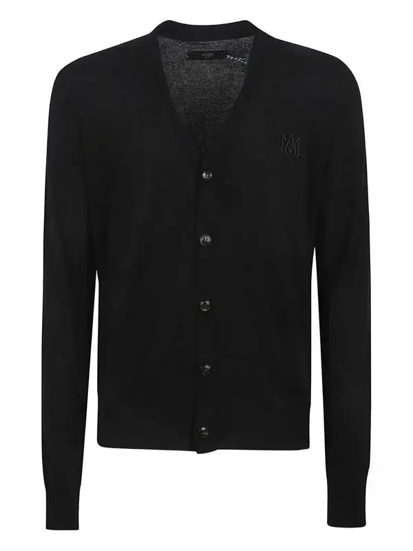 Amiri Buttoned Logo Cardigan
