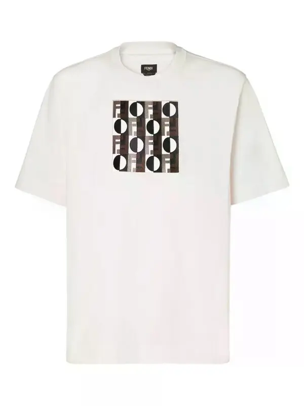 Fendi Patterned-print T-shirt