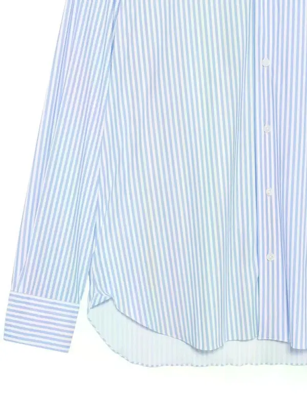 BARBA NAPOLI Striped Shirt - Blue