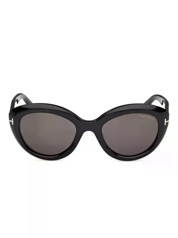 TOM FORD Round-frame Sunglasses - Black