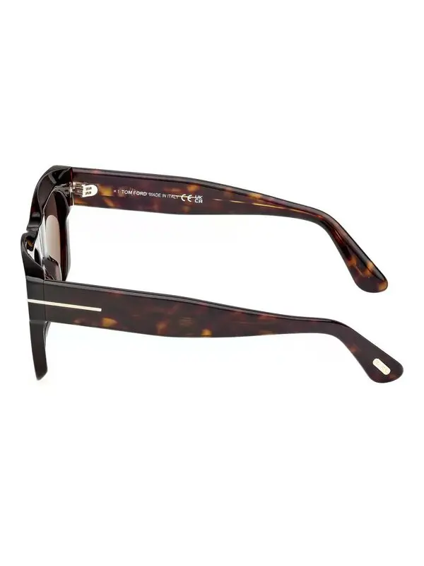 TOM FORD Square-frame Sunglasses - Brown
