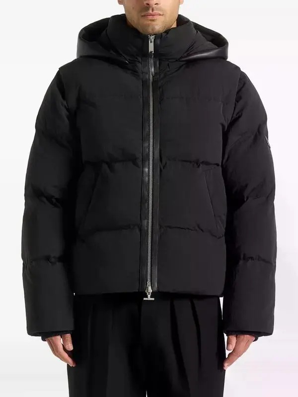 Manière De Voir Detachable Sleeves Puffer Jacket