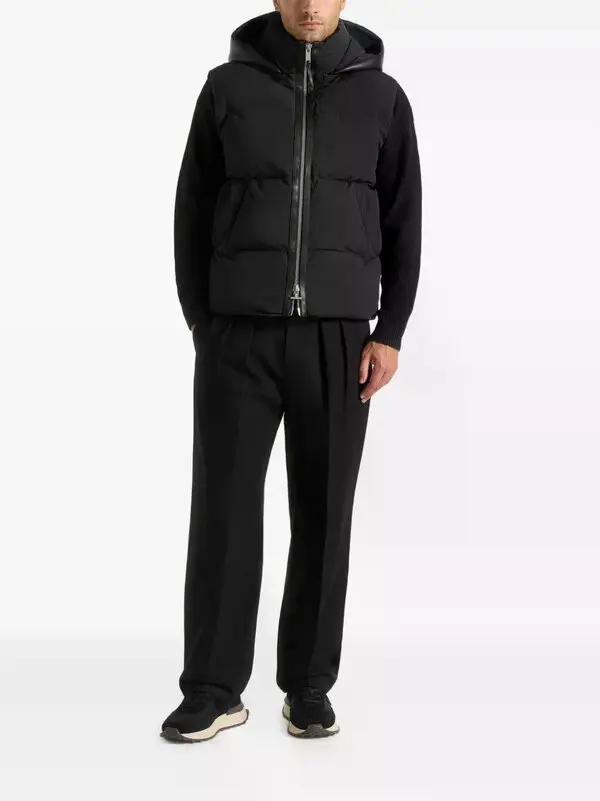 Manière De Voir Detachable Sleeves Puffer Jacket