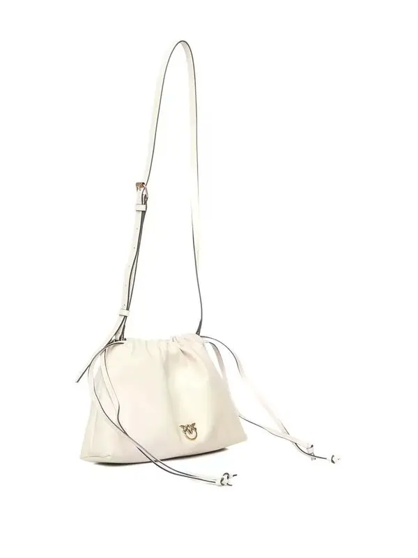 Pinko Drawstring Logo Shoulder Bag