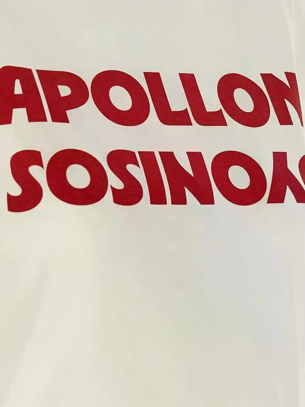 Valentino Garavani Apollon Print Cotton T-shirt - White