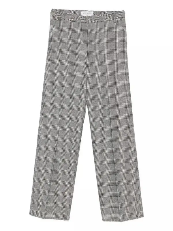 ERMANNO FIRENZE Checked Trousers