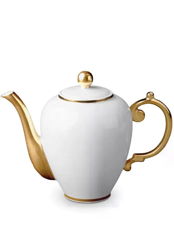 L'Objet Aegean Coffee Pot - White